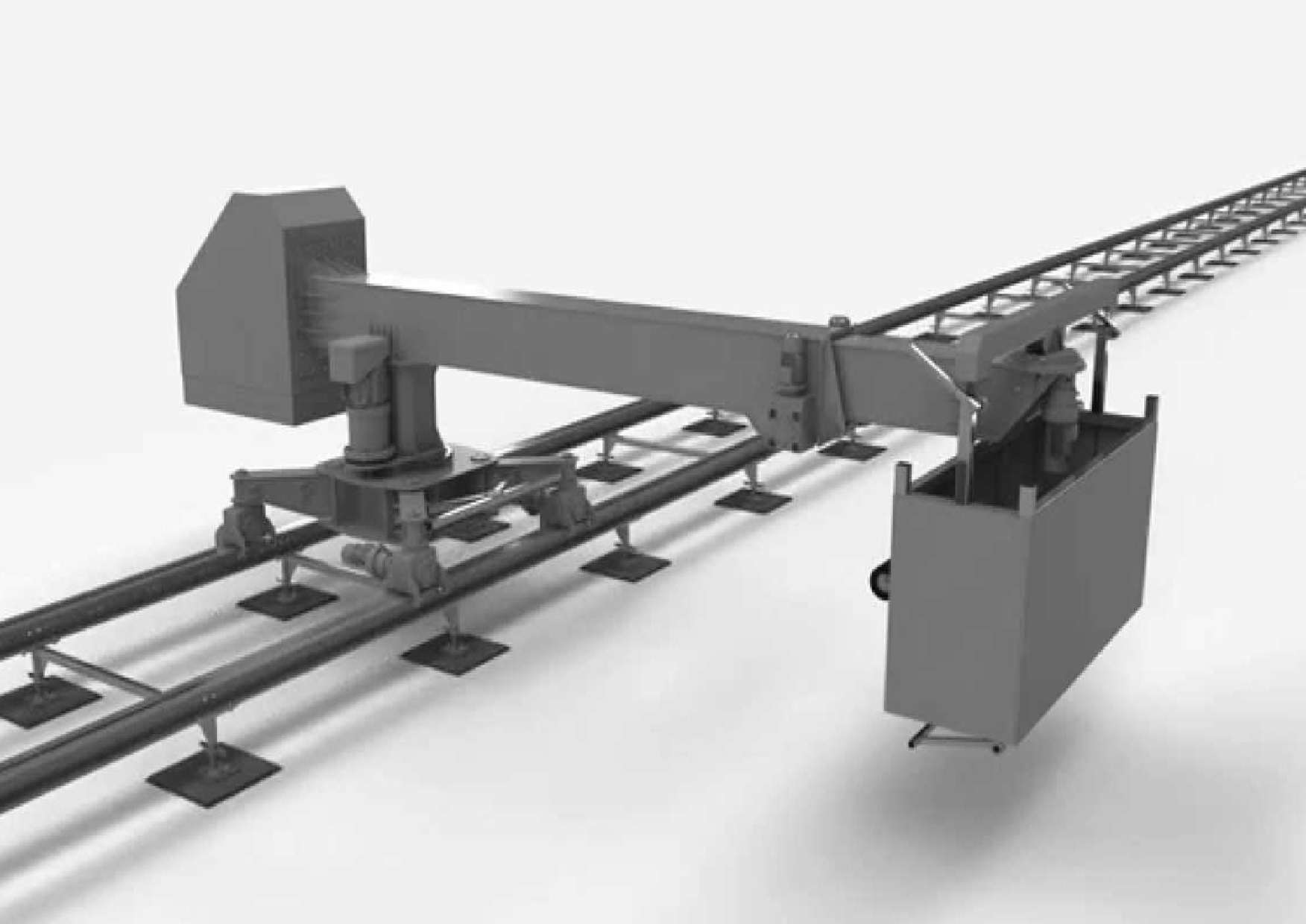 BMU Cradle Monorail Installation Repair Maintenance