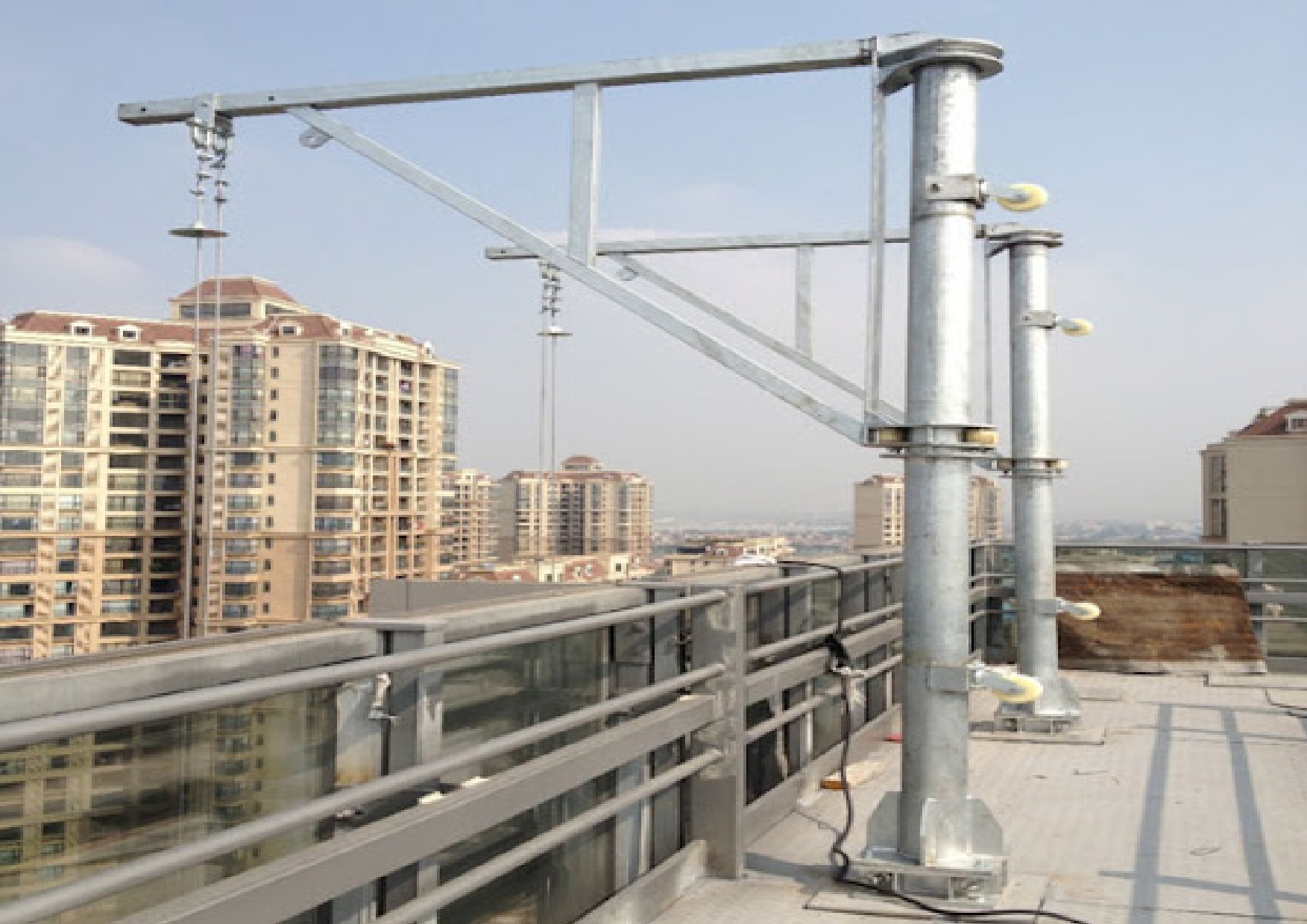 BMU Cradle Monorail Installation Repair Maintenance